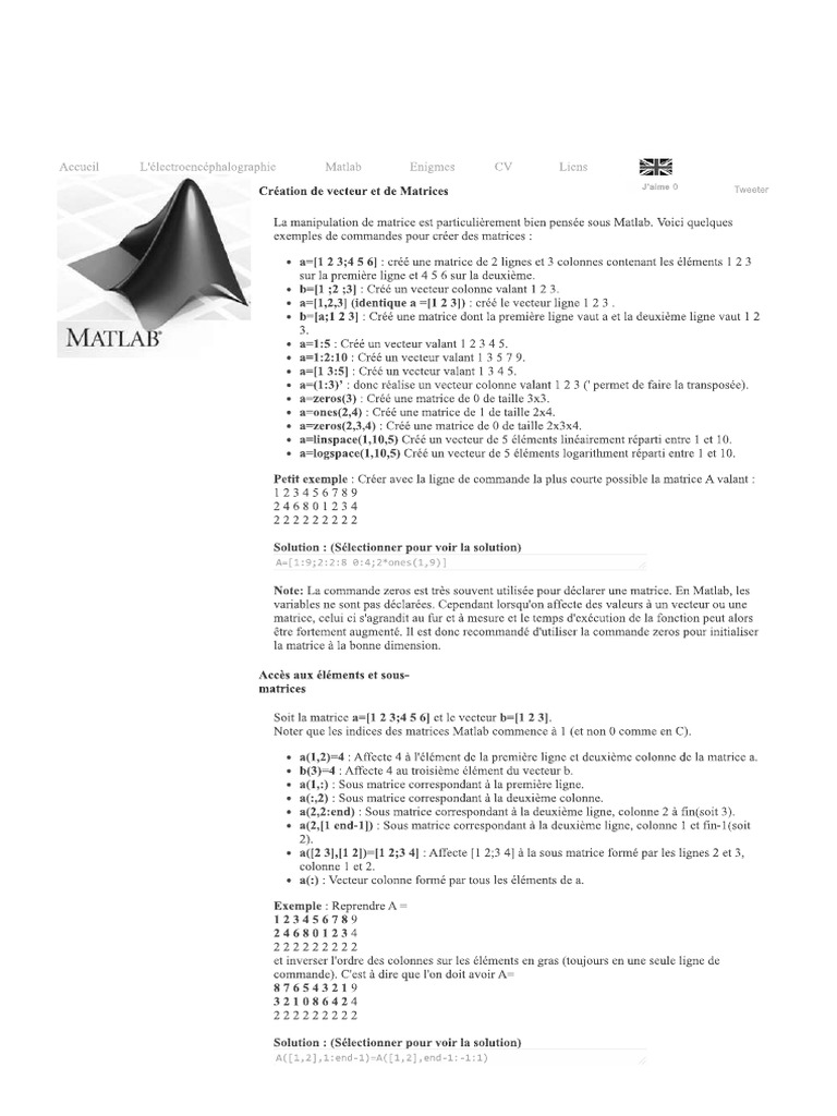 Matlab PDF | PDF
