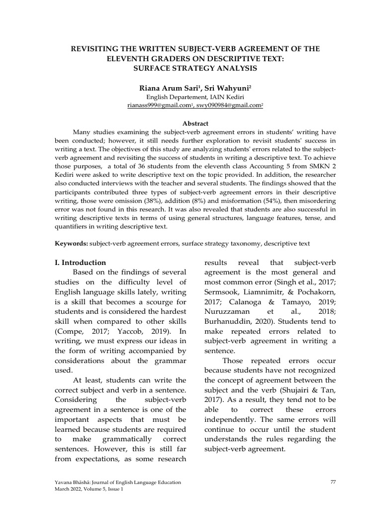 Jurnal Yavana Bhasha, Volume 5, Issue 1 Combined With Cover-80-91 | PDF