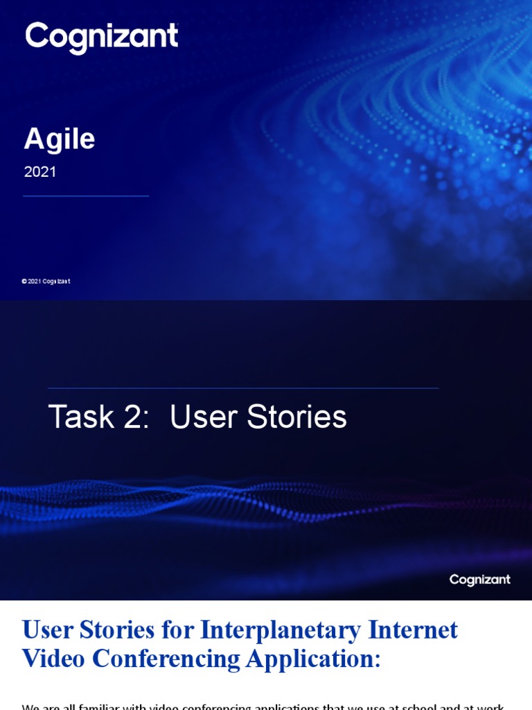 Cognizant Presentation For Task 2 | PDF