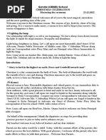 Script For Escoda Day | PDF