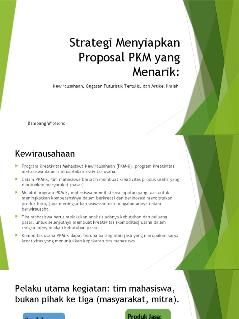 Proposal PKM K GFT Ai | PDF