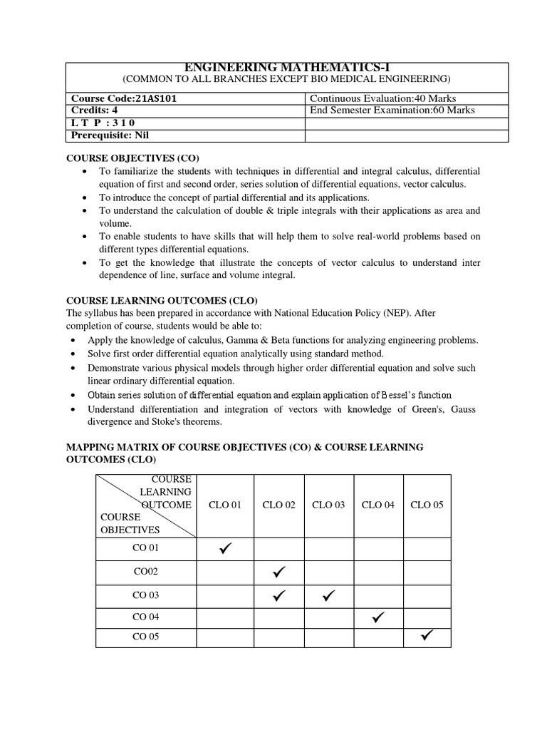 BTech First Year Syllabus | PDF | Diode | Trigonometric Functions BTech First Year Syllabus | PDF | Diode | Trigonometric Functions