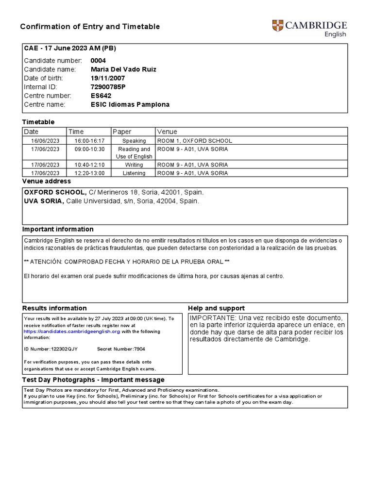 CoE - CAE 17 June 2023 AM (PB) 4 | PDF
