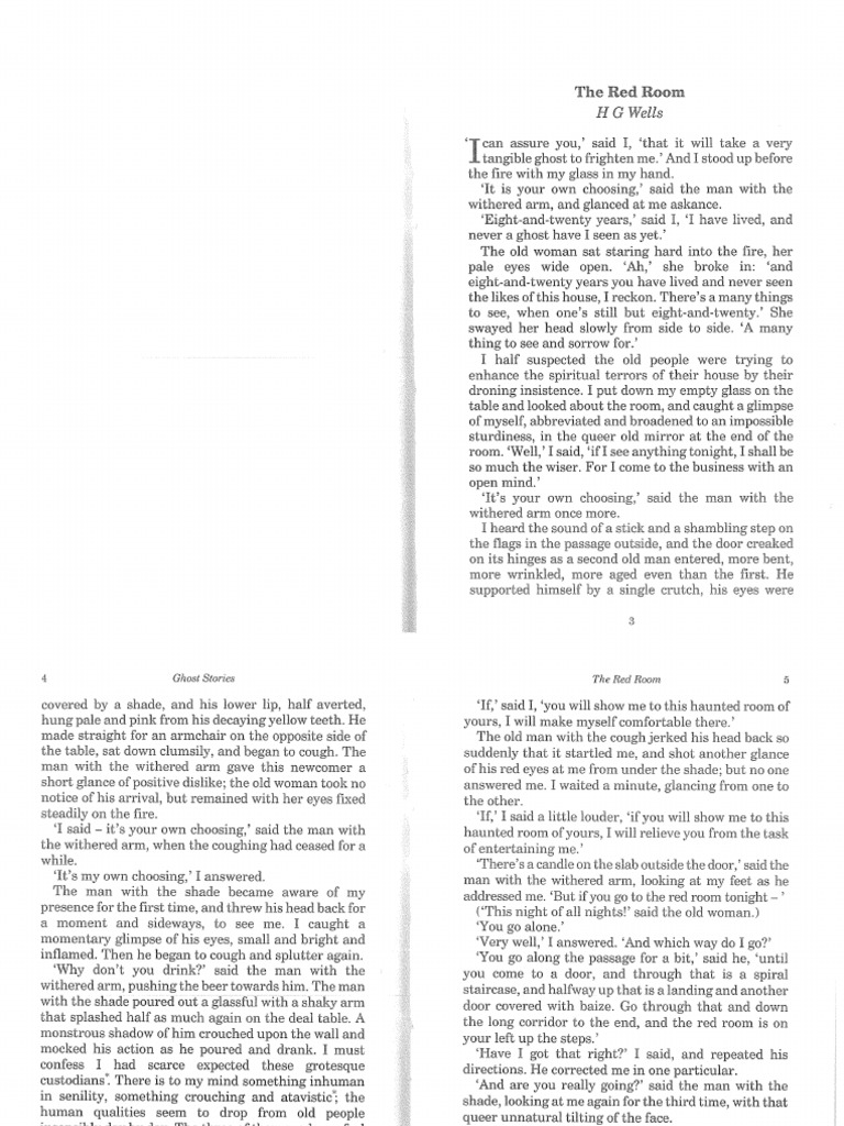 The Red Room (H.G. Wells) | PDF