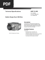 Vav - Unit - Titus Make | PDF | Duct (Flow) | Manufactured Goods