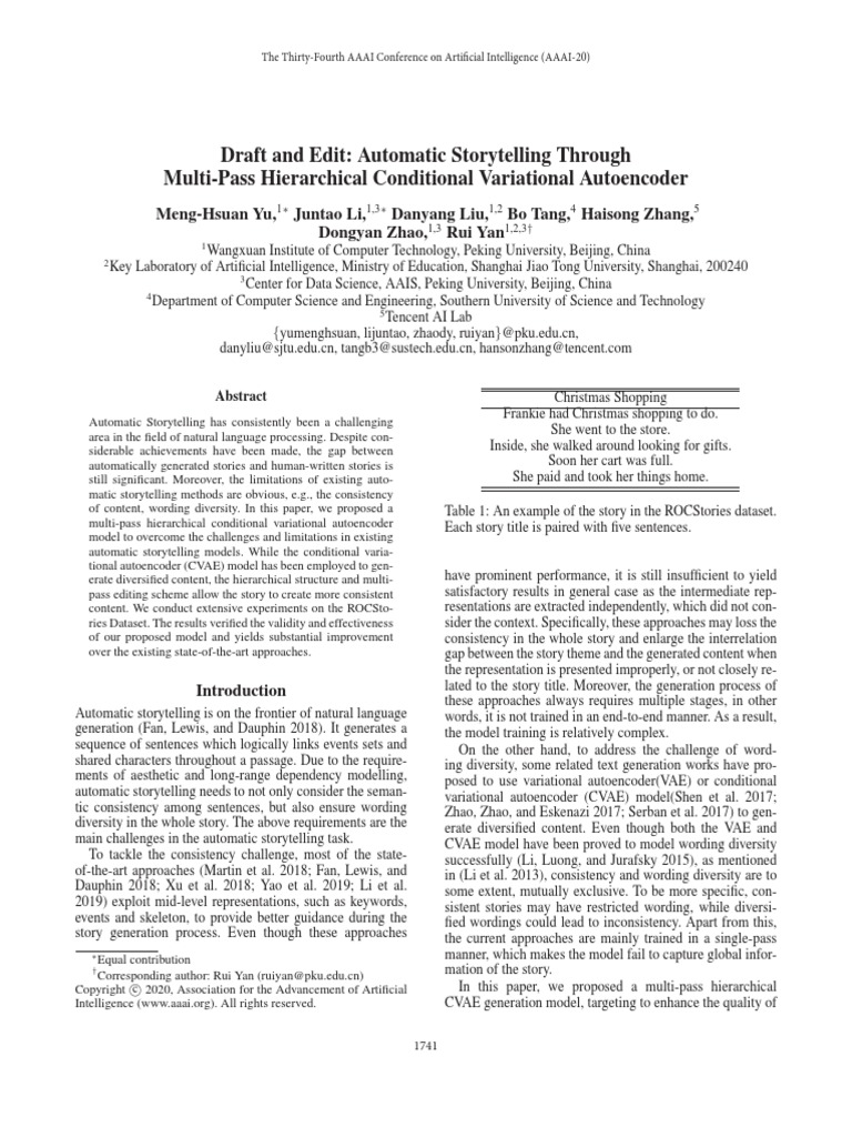 Automatic Storytelling | PDF | Cognitive Science | Learning