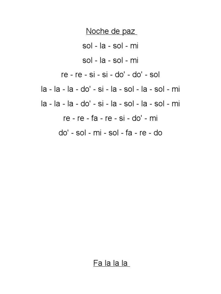 Notas Xilofono | PDF