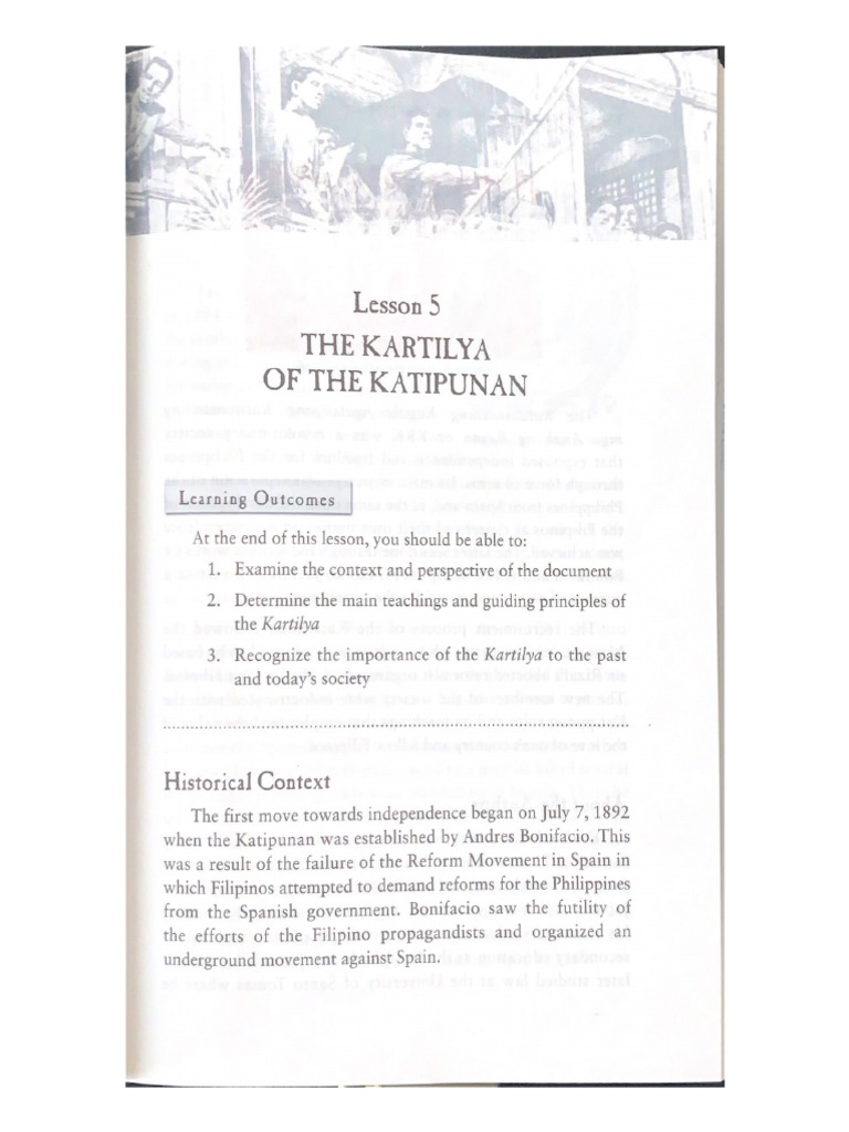 The Kartilya of Katipunan | PDF