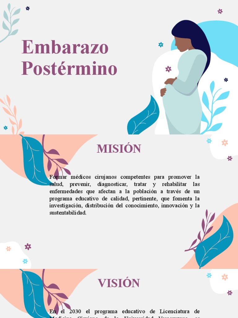 Embarazo Postermino | PDF | Parto | El embarazo
