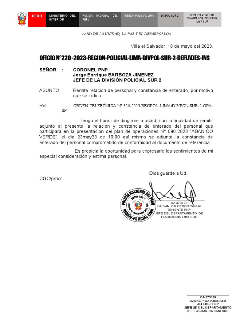Remite Informacion Solicitada | PDF