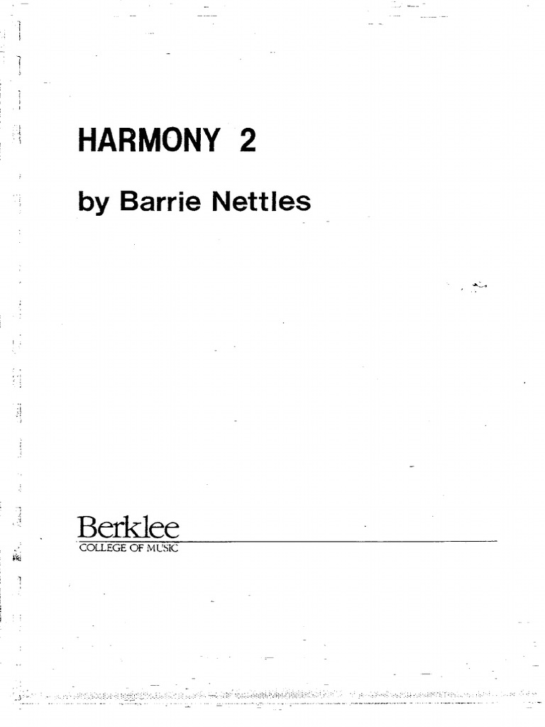 Harmony 2 | PDF