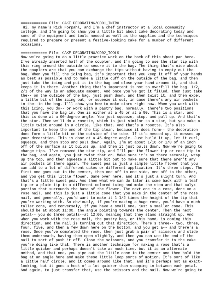 Rick Master Transcript | PDF