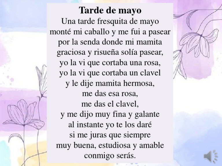 Canción Mamá Pdf
