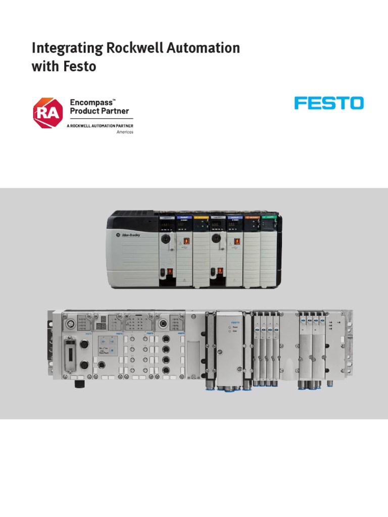 Integrating Rockwell Automation With Festo | PDF | Actuator | Valve