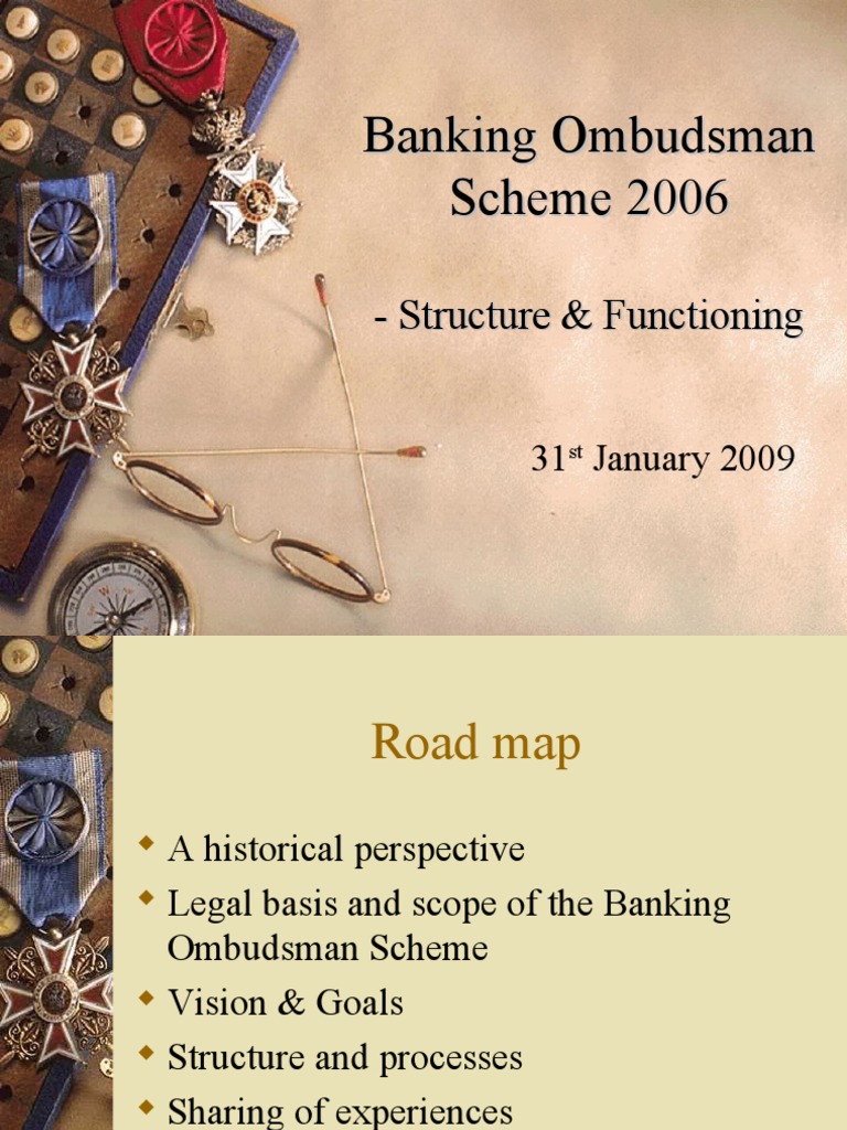 Overview of Banking Ombudsman Scheme 2006 | PDF | Banks | Economies