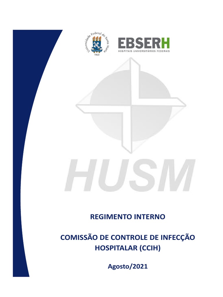 Regimento Ccih | PDF | Infecção | Enfermagem