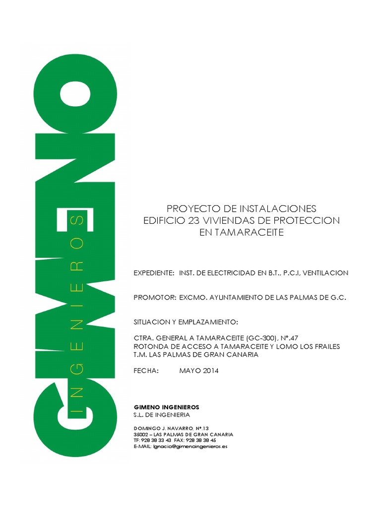 Proyecto de Ejemplo 1 | PDF | Cableado eléctrico | Aislador (Electricidad)