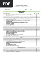 Form LD 2 Checklist Assessment | PDF | Learning Disability | Attention