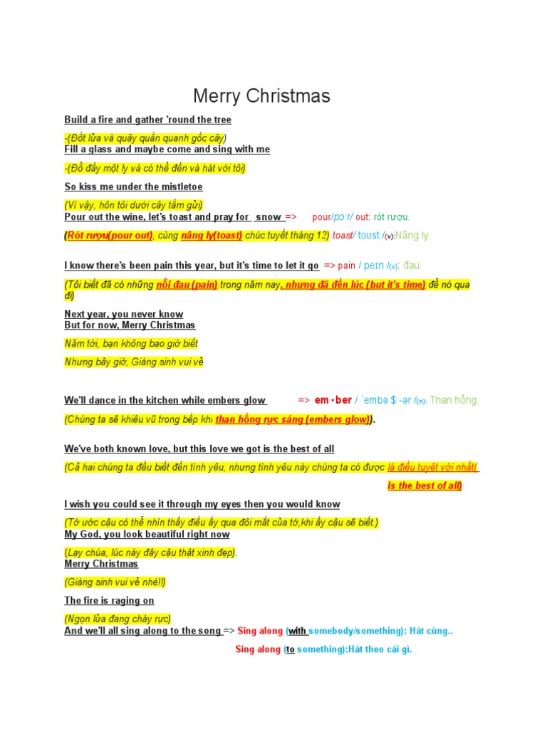 Marry Christmas | PDF