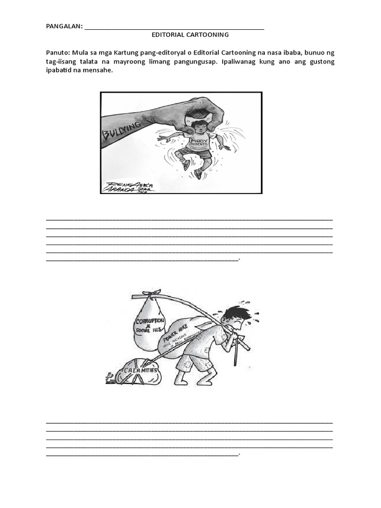 EDITORIAL CARTOONING | PDF