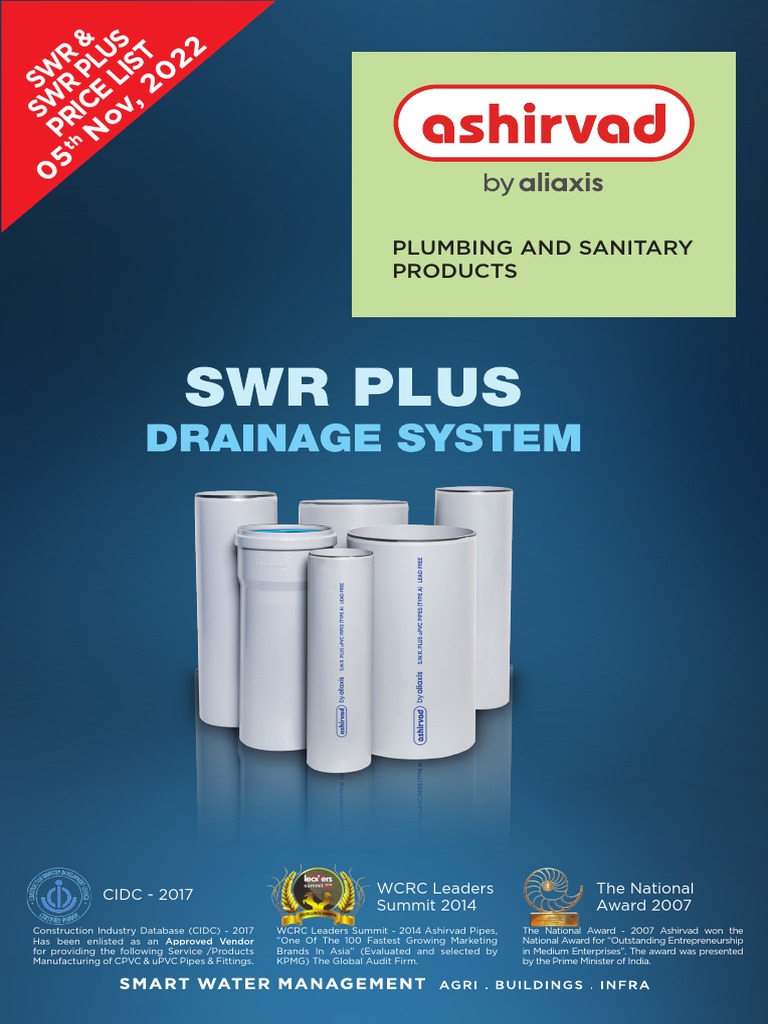 SWR and SWR PLUS - Price List - 5th Nov 2022 | PDF