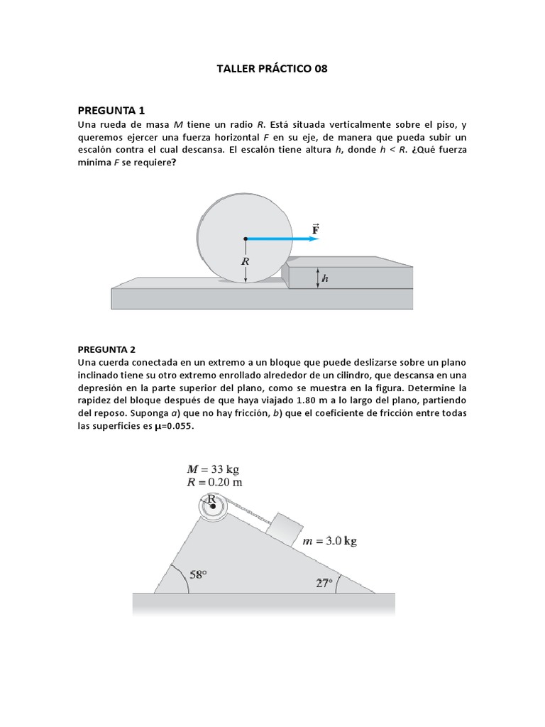 TALLER PRÁCTICO 08 | PDF