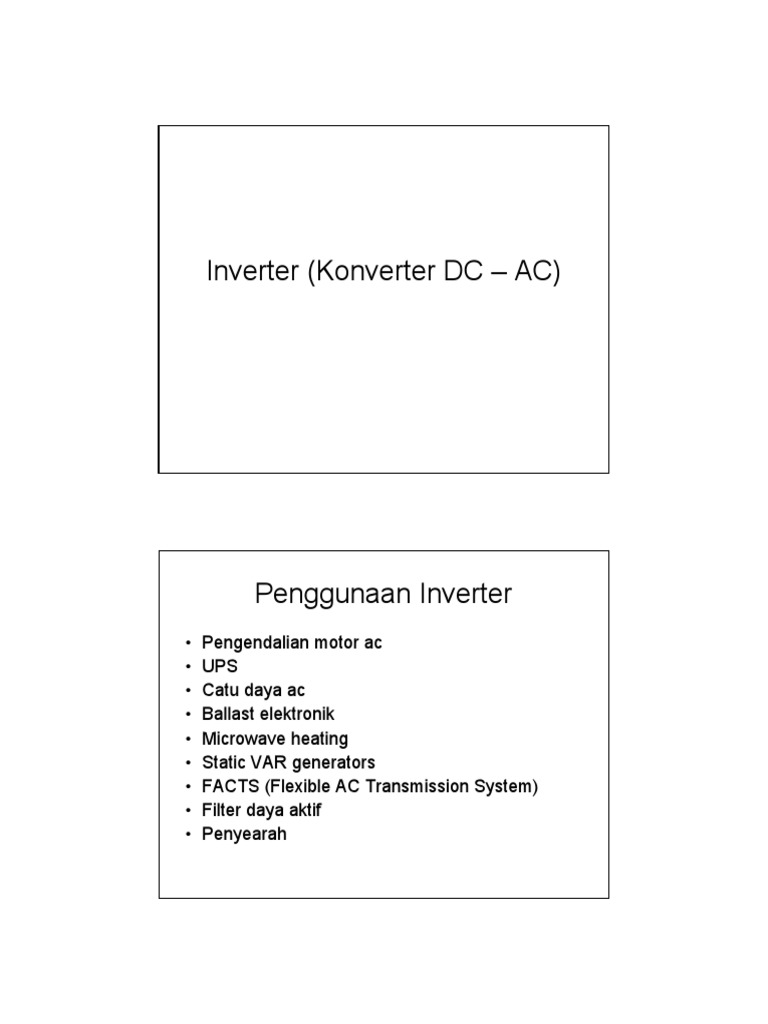 11 Inverter 1 | PDF | Power Inverter | Components