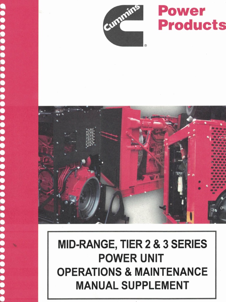 (Power Unit) Manual Operación | PDF