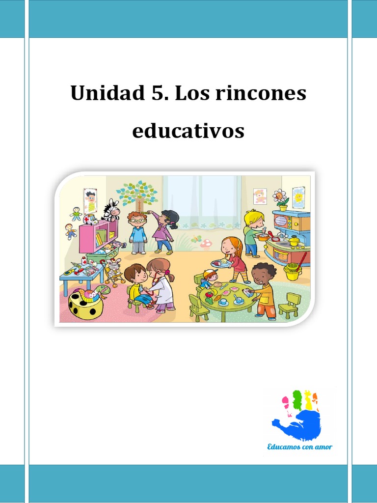 Unidad 5. Los Rincones Educativos 1 | PDF