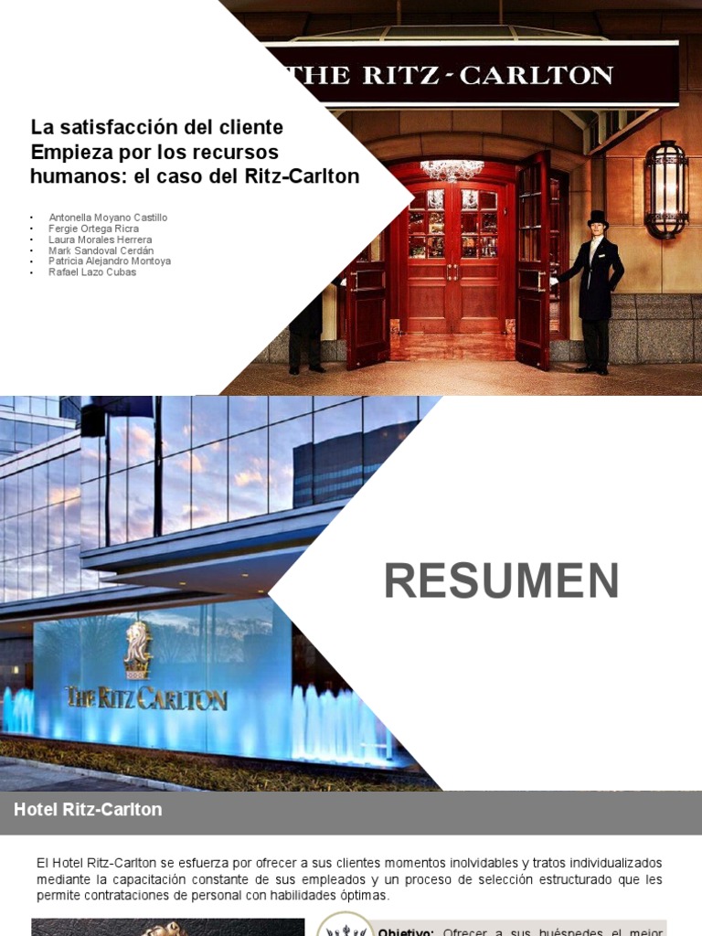 El ADN de Servicio Del Hotel Ritz | PDF