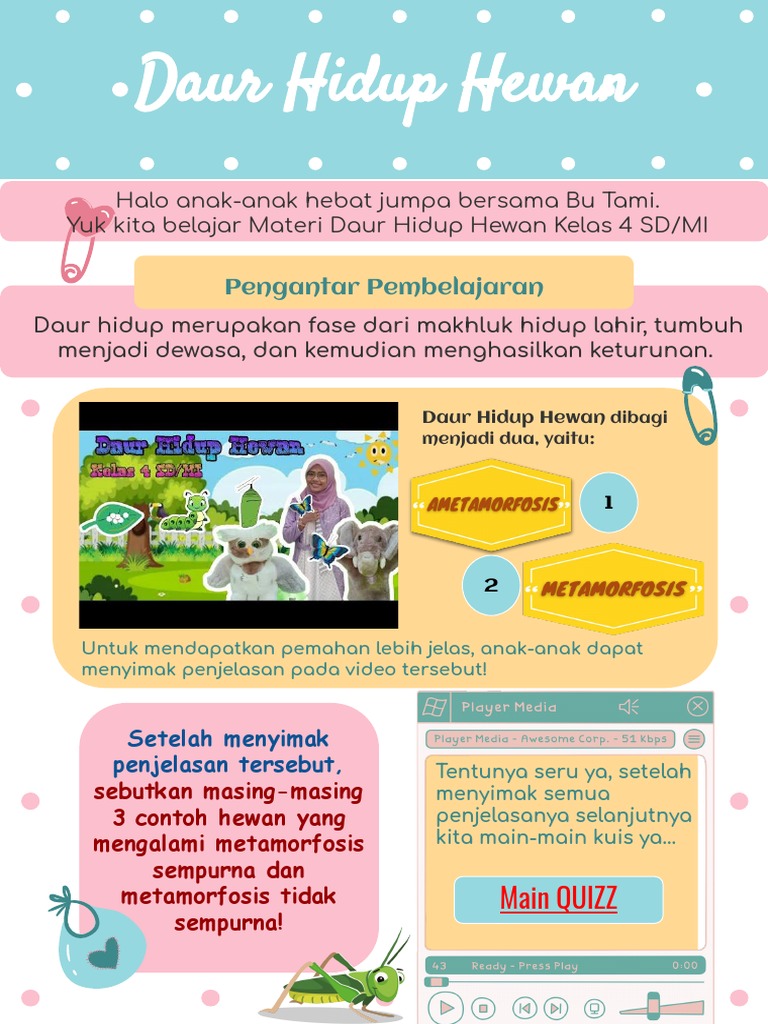 Hyperdoc Daur Hidup Hewan | PDF