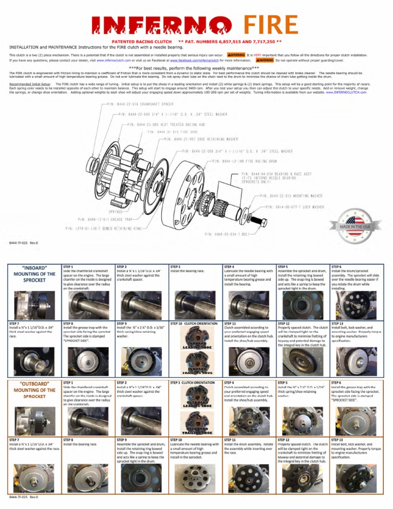 Hilliard Fire Clutch Installation | PDF