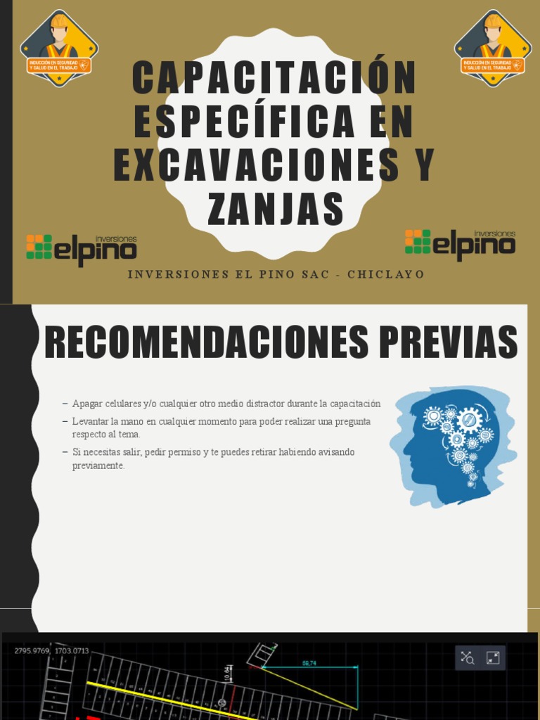 Seguridad en Excavaciones y Zanjas | PDF