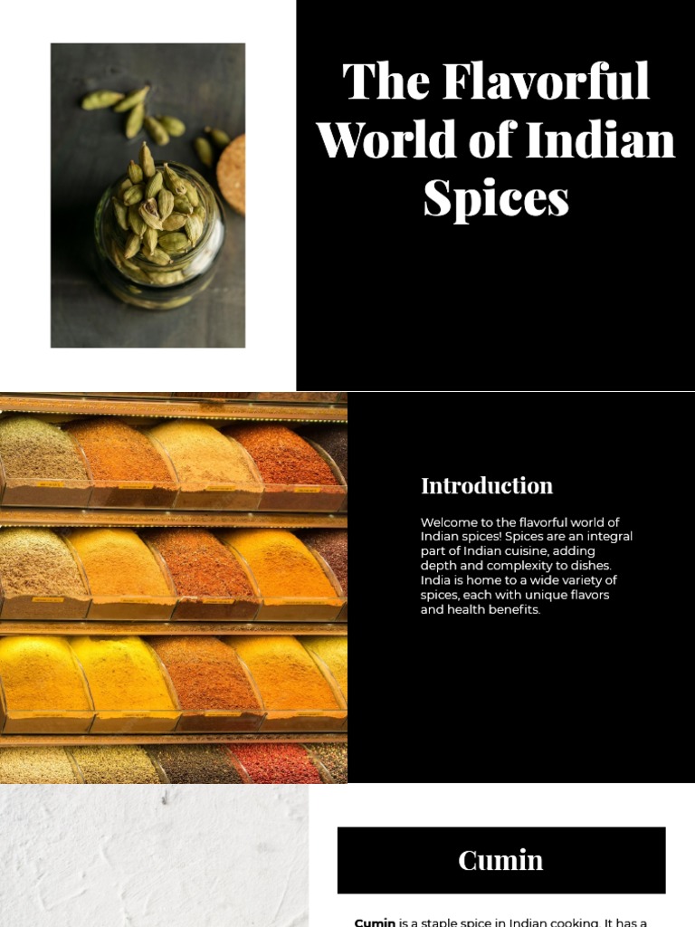 Explore Indian Spices and Benefits | PDF