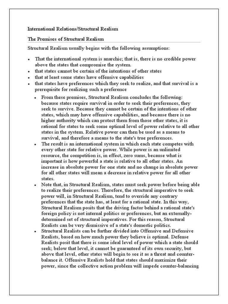 Structure Realism | PDF