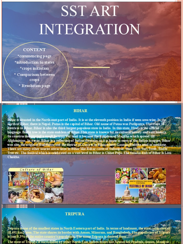 SST Art Integration | PDF