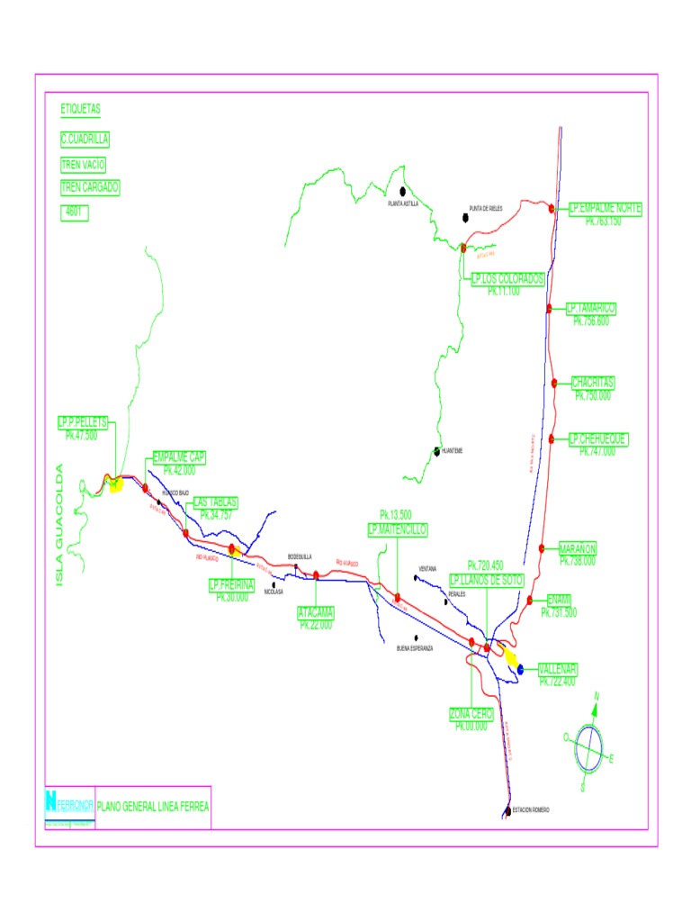 Plano Linea Ferrea | PDF | Transporte sostenible | Transporte ferroviario