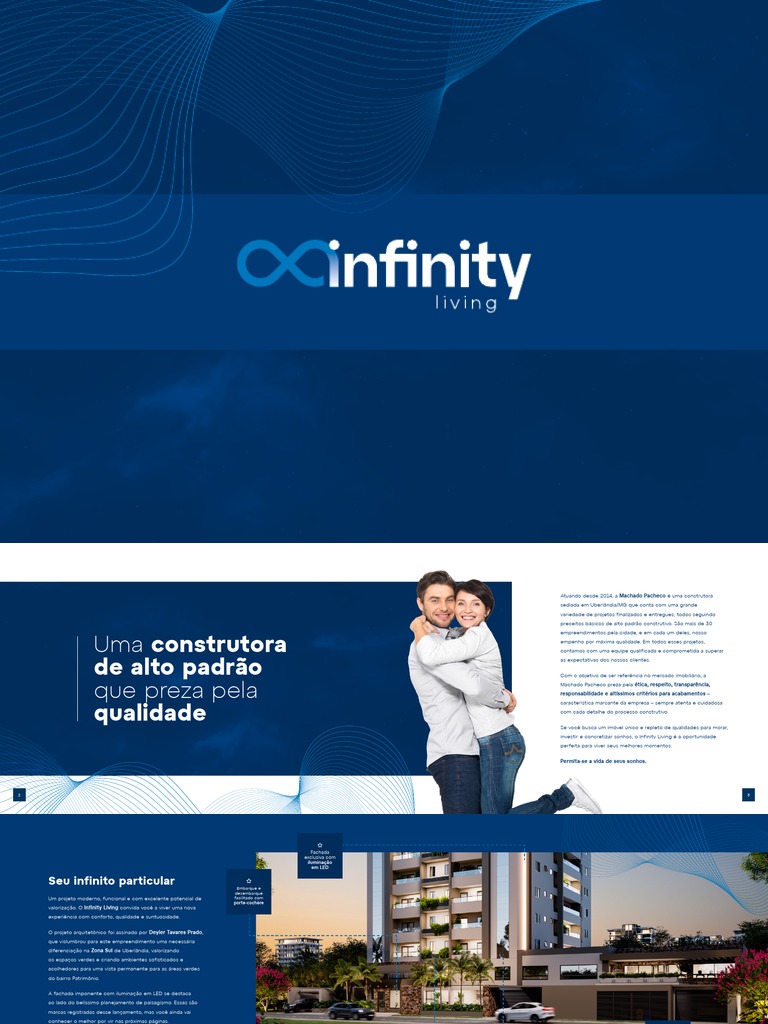 Infinity Living - Book de Apresentação - Web | PDF