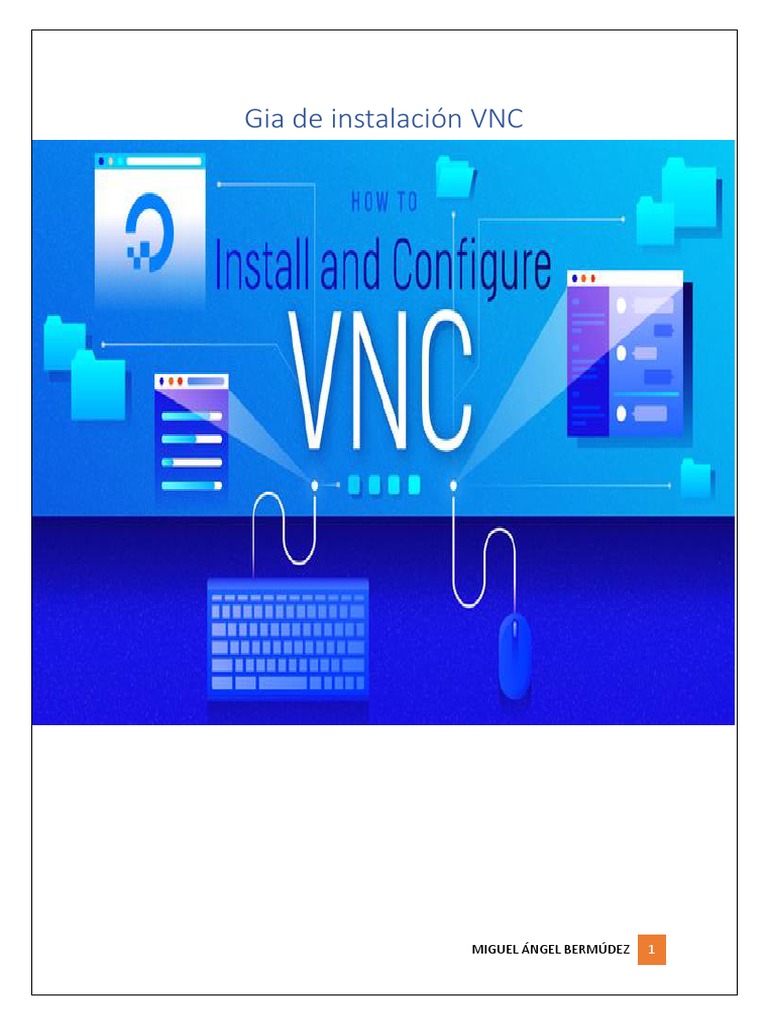 Practica VNC | PDF | Informática | Software