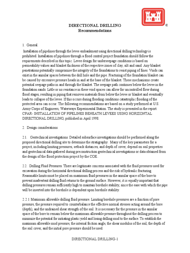 Sample Horizontal Boring Plan | Download Free PDF | Soil Mechanics ...