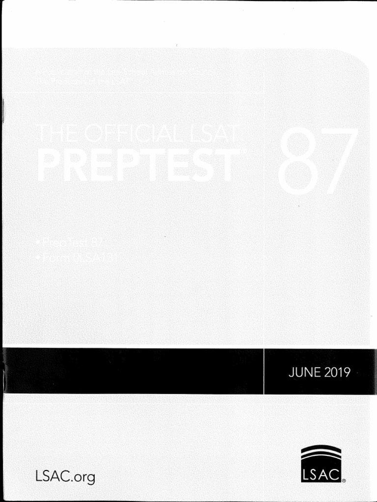 Lsat 87 | PDF