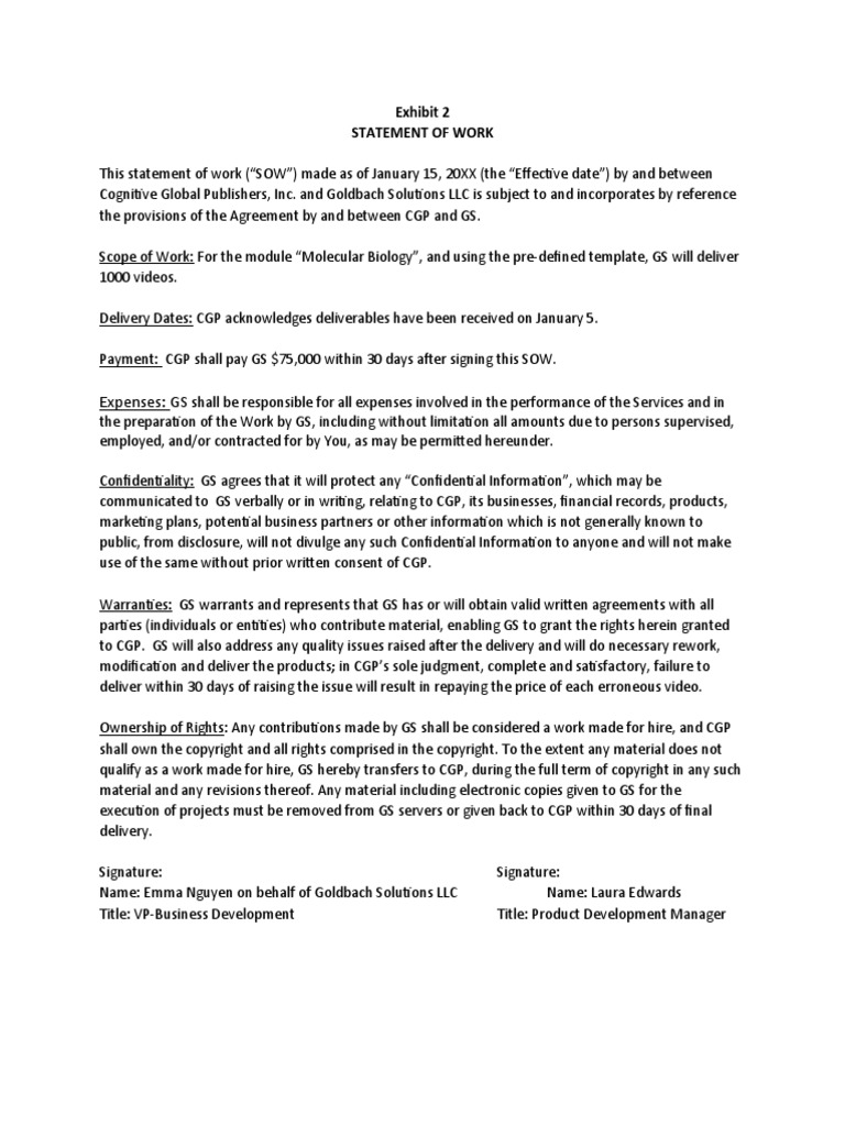 Erm Sow Exhibit 2 | PDF