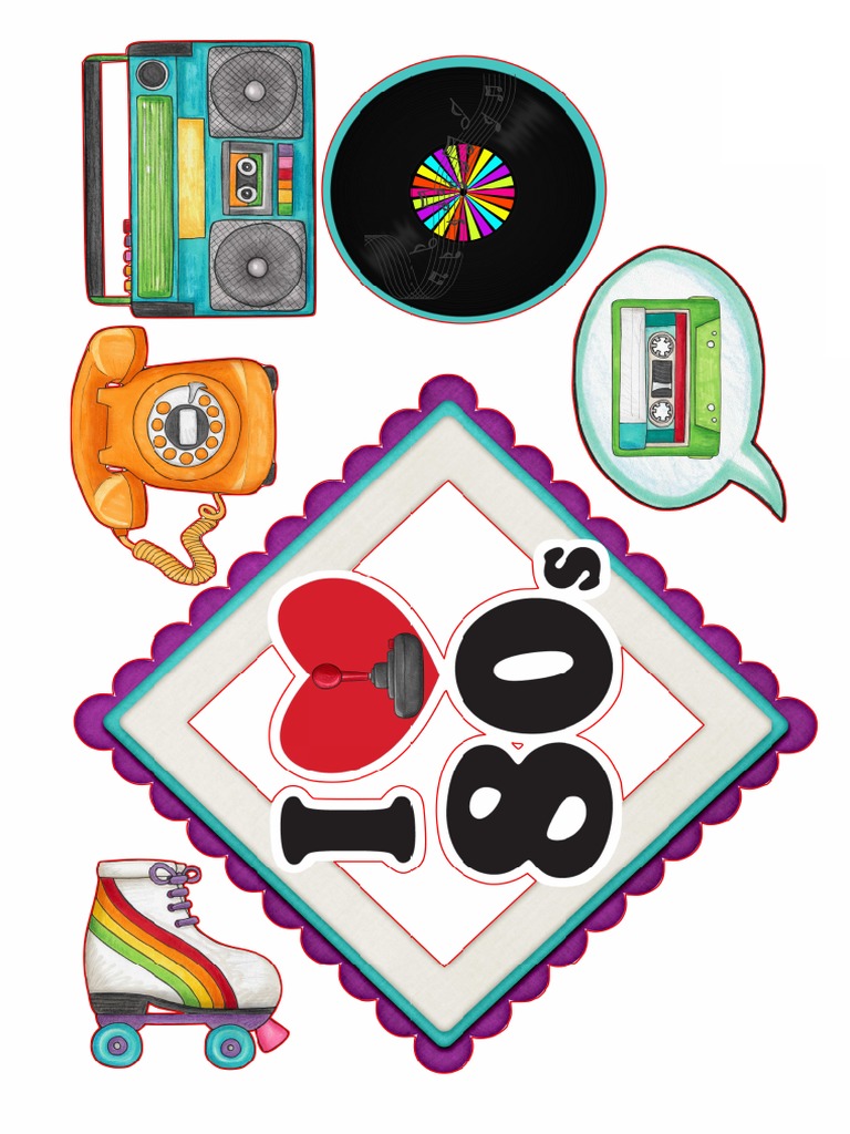 7 Topo De Bolo Anos 80 Encantario Pdf