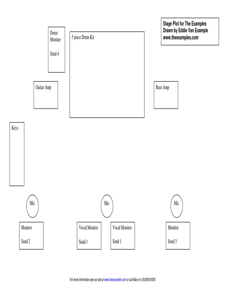 Example Stage Plot | PDF