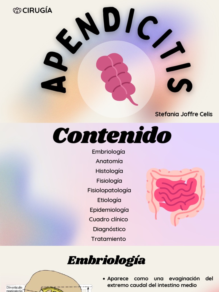 Apendicitis 2 | Descargar gratis PDF | Anatomía | Gastroenterología