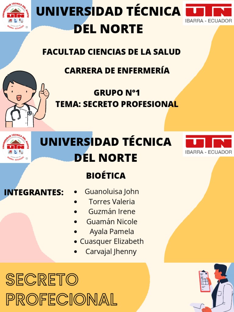 Secreto Profesional - EnfB | PDF | Enfermería | Etica Aplicada