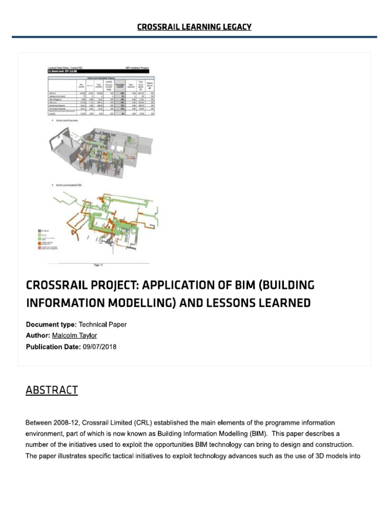 Crossrail | PDF