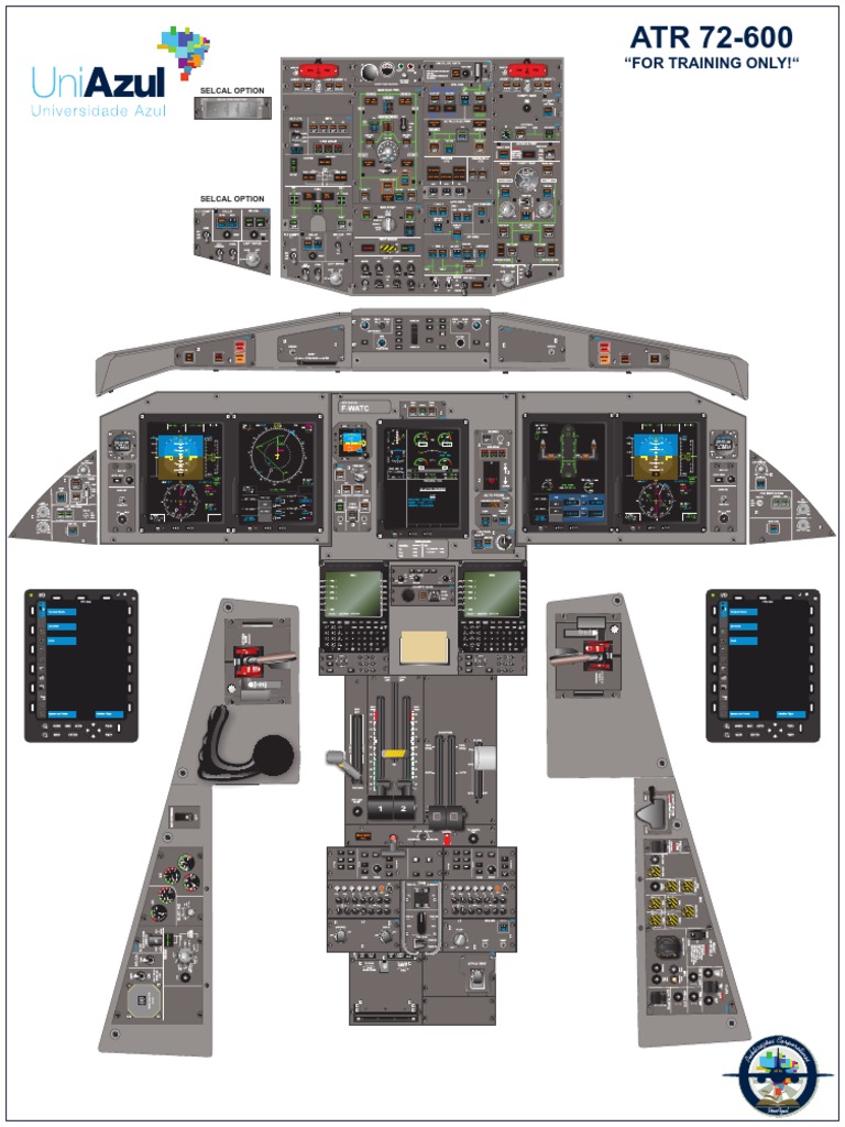 ATR 72-600 Cockpit Training Manual | PDF