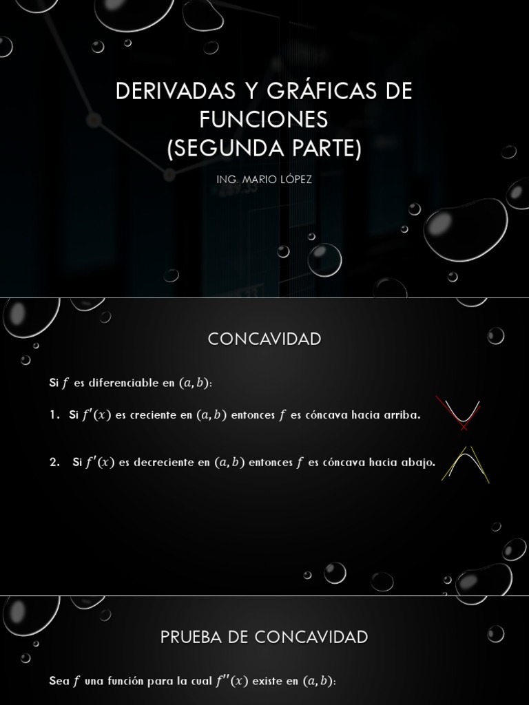 3.4 Derivada y Gráfica de Funciones (Segunda Parte) | PDF | Derivado | Asíntota