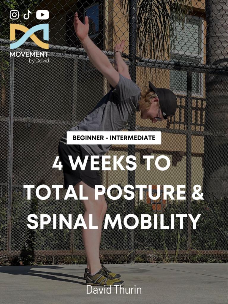 4-Week Posture & Mobility Guide | PDF | Flexibility (Anatomy ...